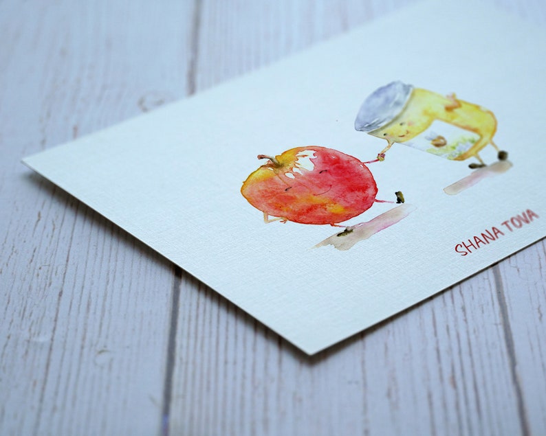 Rosh Hashana Card Printable Greeting Card Shana Tova Card | Etsy