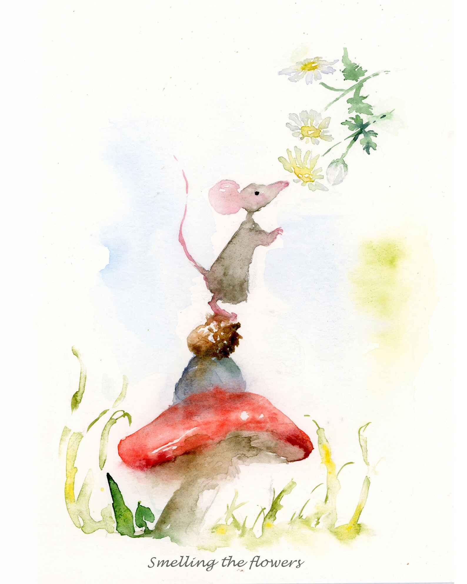 Nursery Animal Print Mouse Wall Art Nursery Wall Art Kids - Etsy