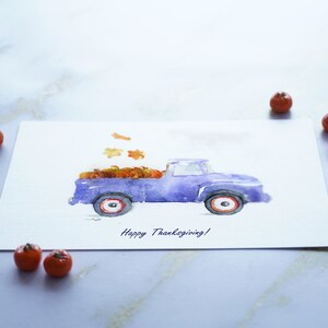 Printable Pumpkin Card, Printable Thanksgiving Card, Fall Cards, Happy ...