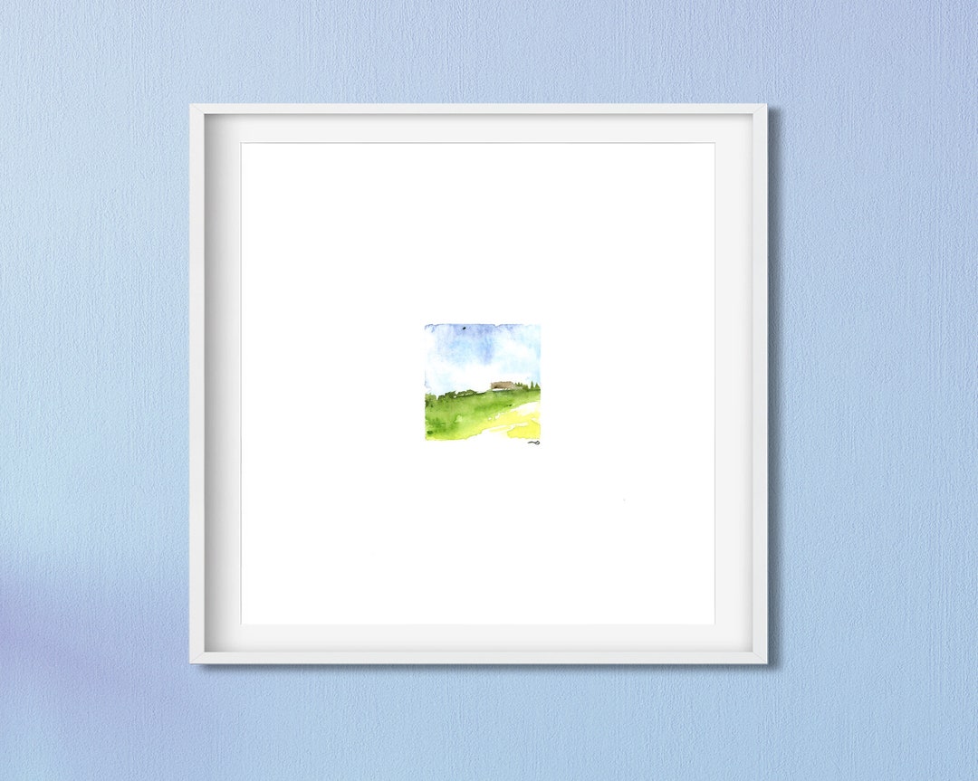Miniature Watercolor Painting, Watercolor Small Art, Watercolor Mini ...