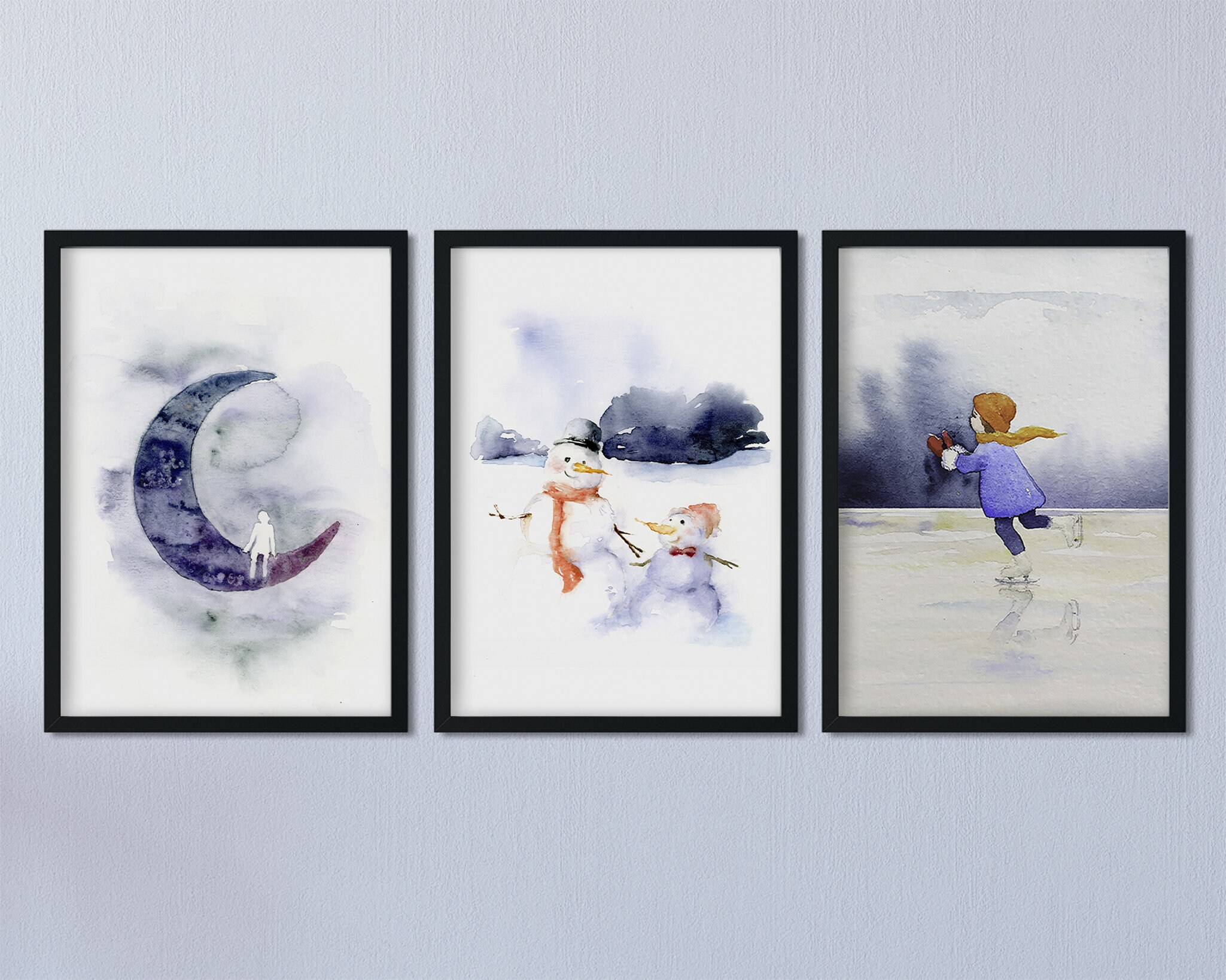 Nursery Wall Art Set, Kids Room Decor, Nursery Print Set, Nursery ...