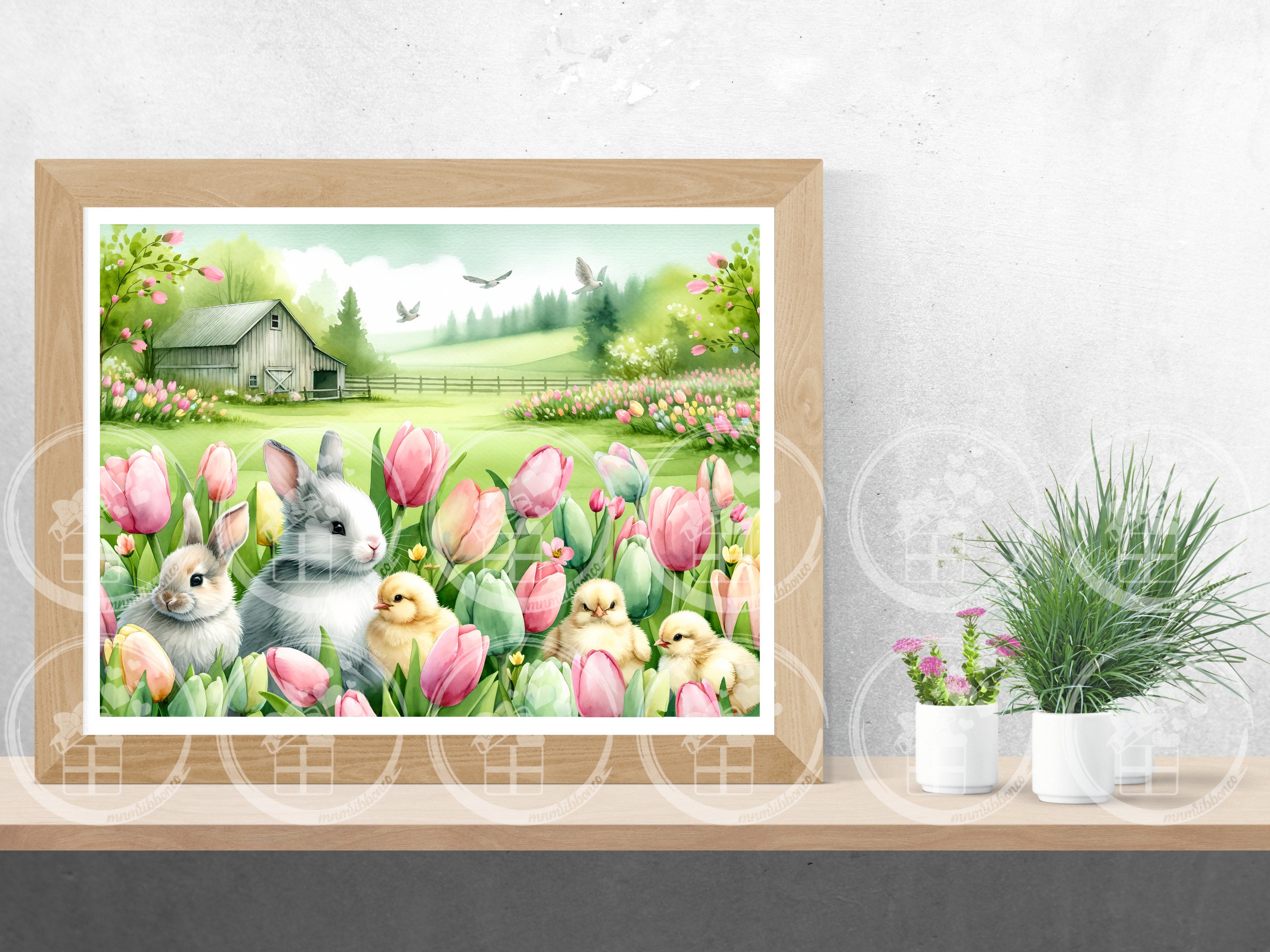 Easter Spring Wall Art | Printables | Decor | Instant Download ...
