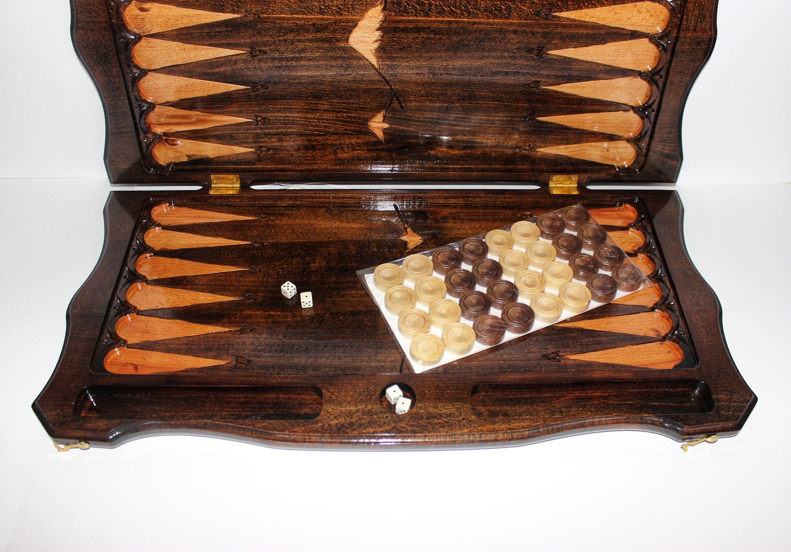 Backgammon Armenian Style King Trdat and Armenian Church .handmade ...