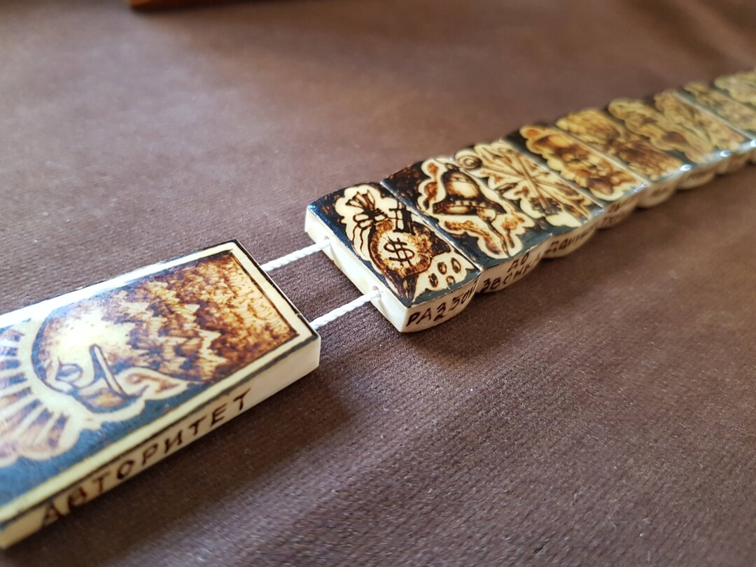 Thieves Rosary. Made With Bone Bull Handmade From Armenia - Etsy