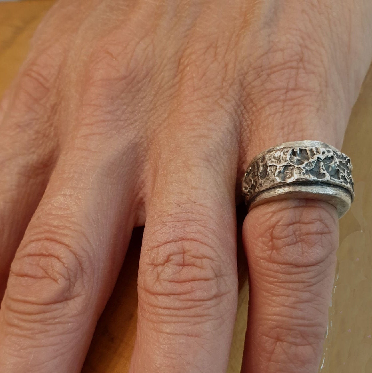 Pinky Ring Man, Man Silver Ring, Unique Man Ring, Unique Man Ring, Cool ...