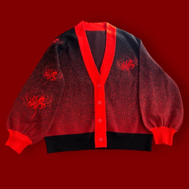 Demon Slayer Cardigan - Etsy