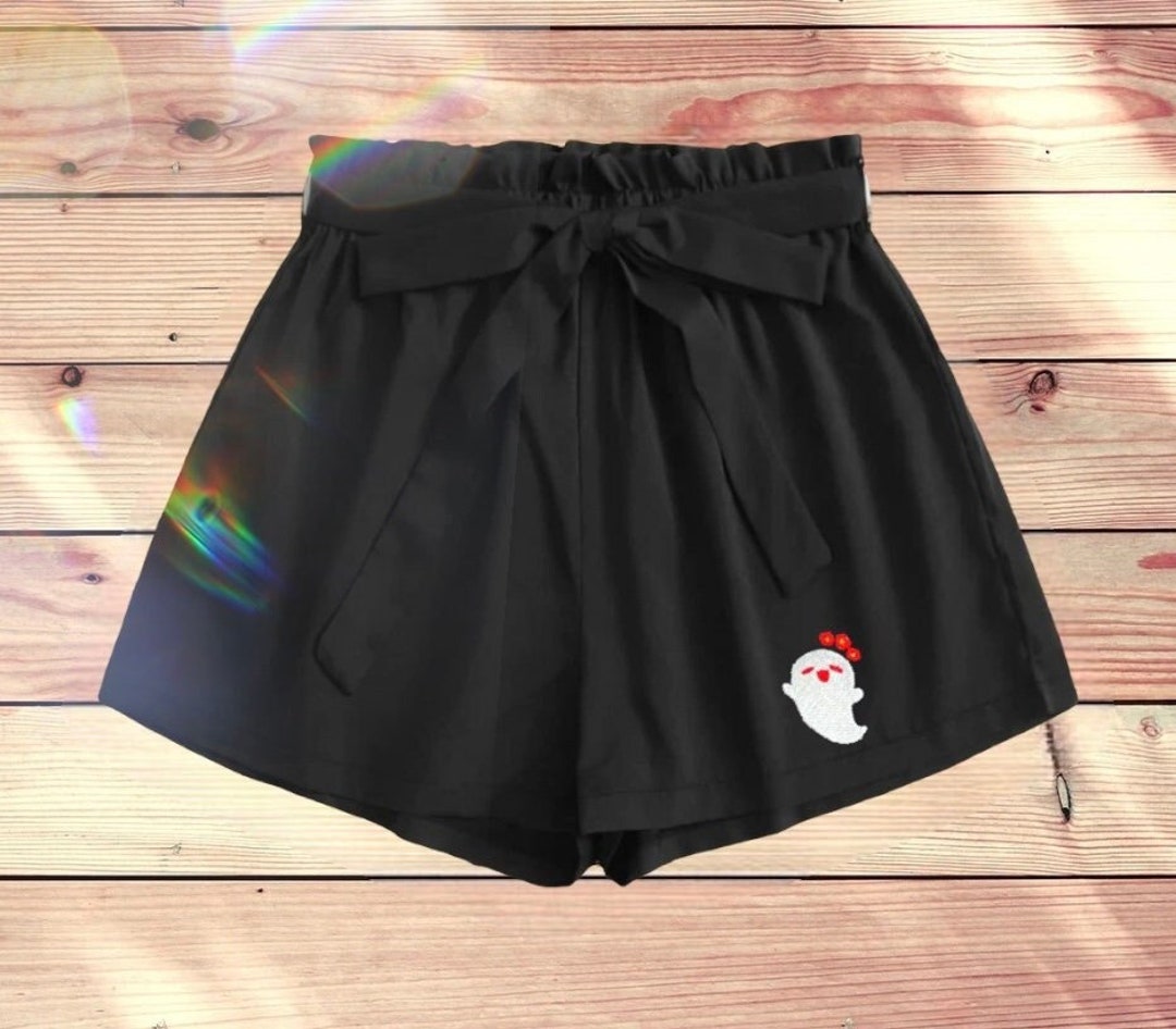 Hu Tao Ghost Shorts Genshin Impact Shorty Geek Girl - Etsy
