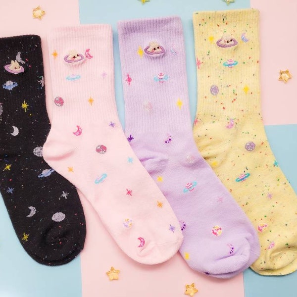 Galaxy Socks - Etsy