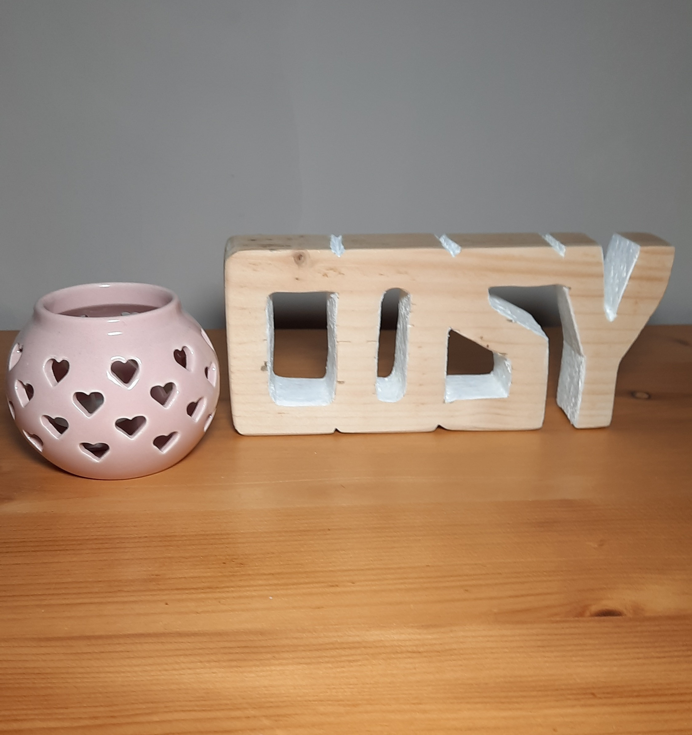 Wooden Word Block - Cosy - Rustic Word Blocks - Rustic Home Decor ...
