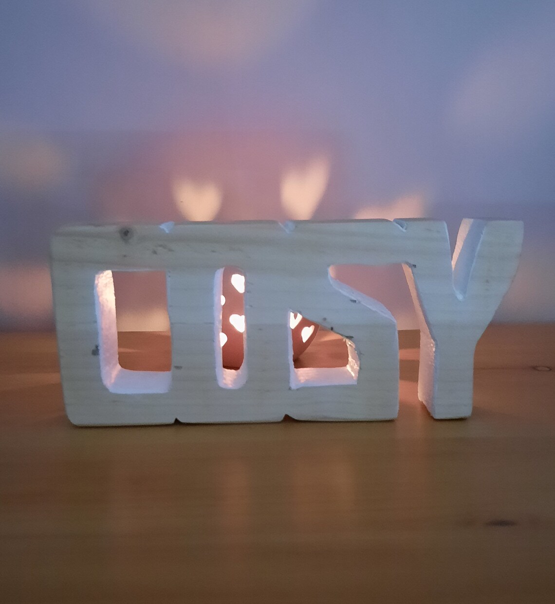 Wooden Word Block Cosy Rustic Word Blocks Rustic Home - Etsy UK