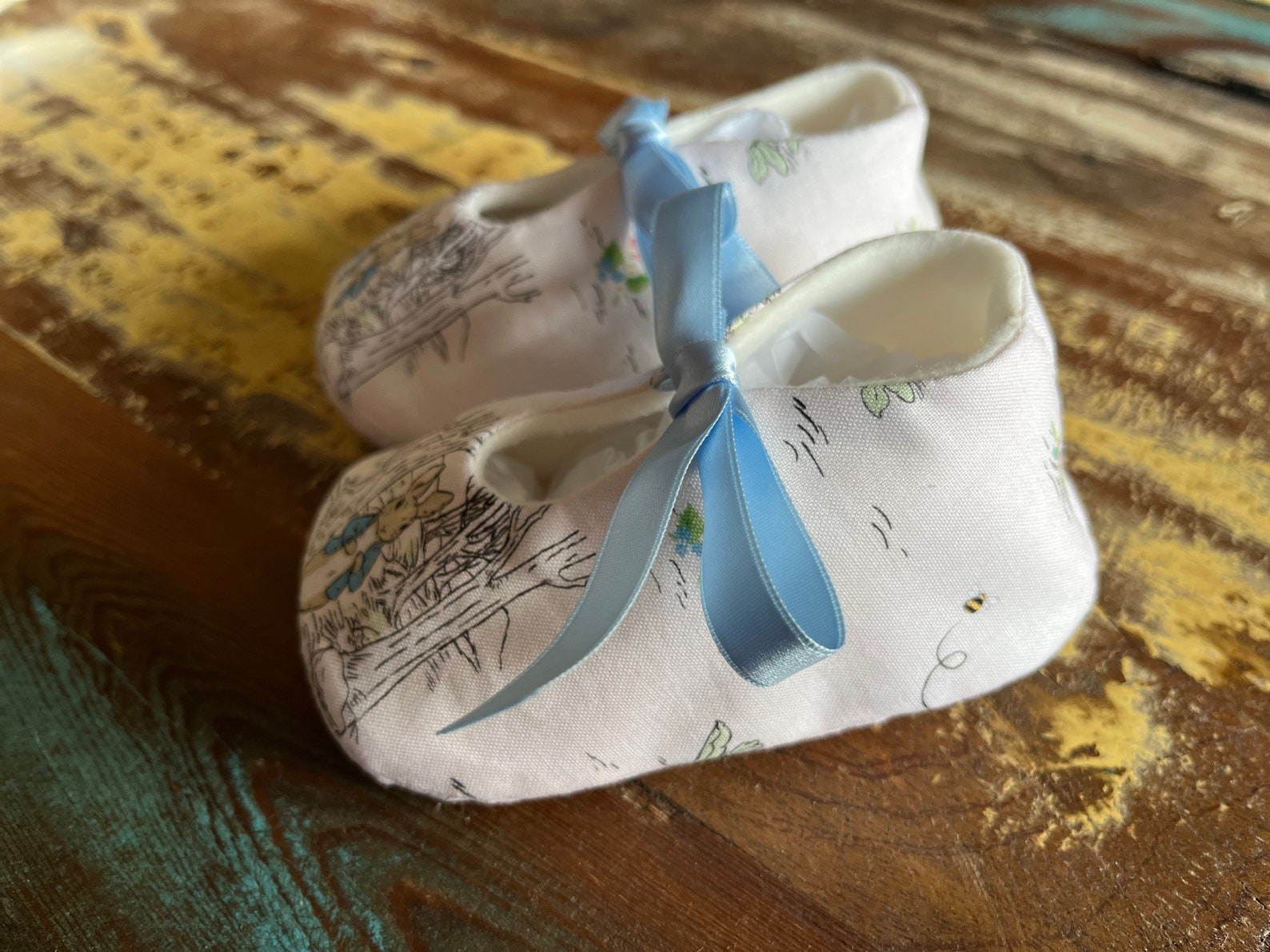 Peter Rabbit Baby Shoes - Several Sizes - Etsy
