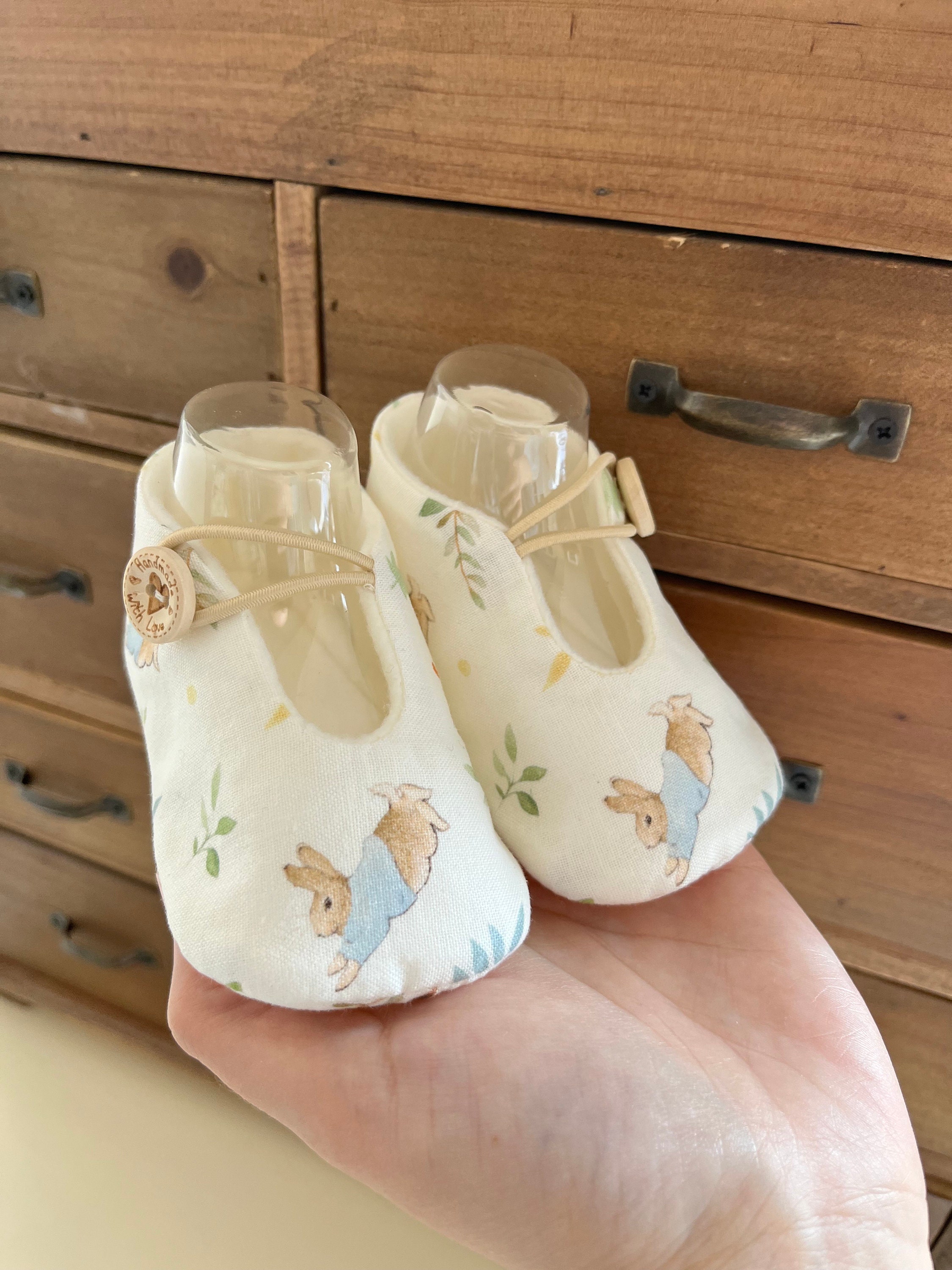 Peter Rabbit Jumping Baby Shoes - Several Sizes - Etsy