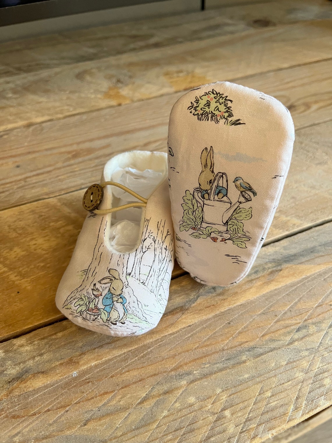 Peter Rabbit Baby Shoes - Several Sizes - Etsy