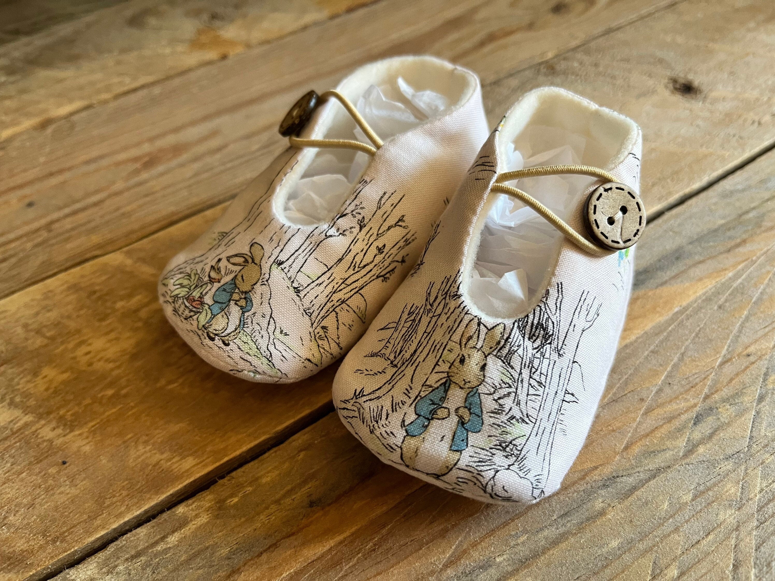 Peter Rabbit Baby Shoes - Several Sizes - Etsy