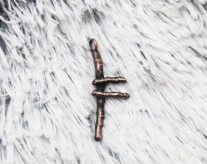 Luis Pendant, Ogham Alphabet Letter L Necklace, Rowan Tree Symbol ...