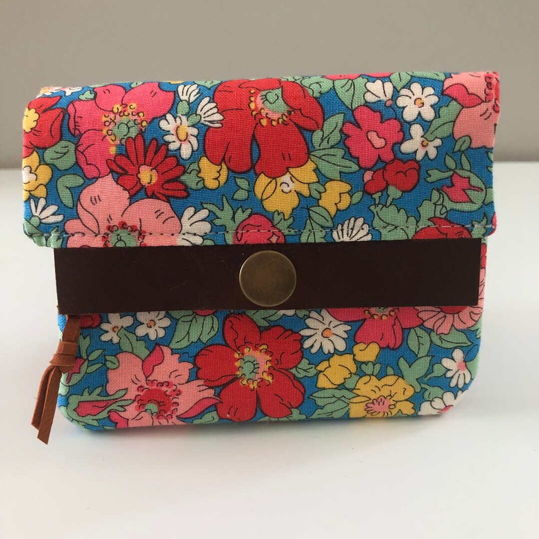 Liberty of London Small Snap Wallet/mini Minimalist/vacation Wallet ...