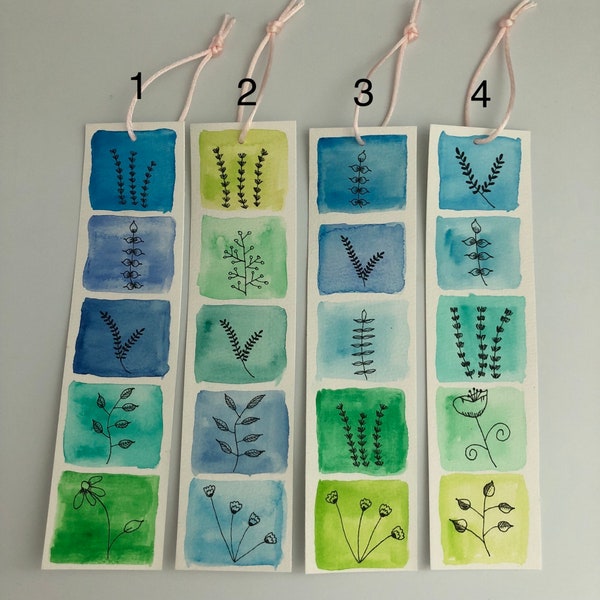 Botanical Bookmark - Etsy