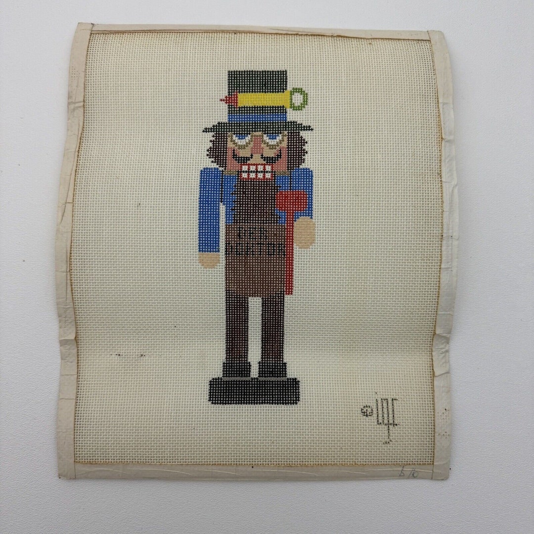 Nutcracker Der Doktor german Doctor Needlepoint Canvas IGC in Good ...