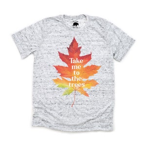 Fall Tree With Leaves Fall Tree Shirt Nature Shirts for Women Fall ...