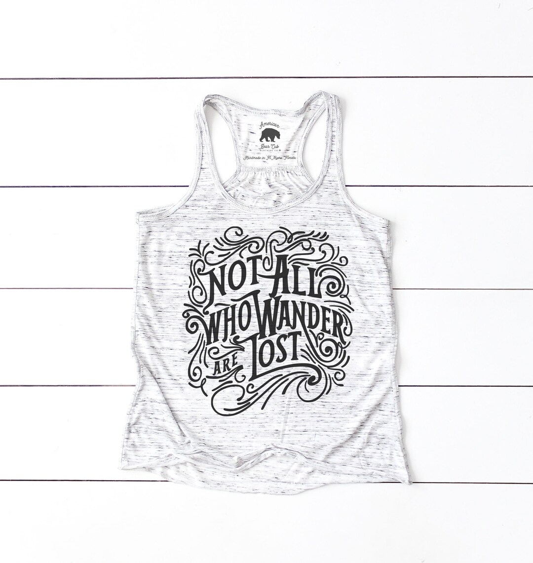 Not All Who Wander Are Lost Tank Top Womens Summer Tops Womens Summer ...