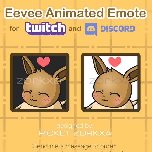 Eevee Discord Emoji - Etsy