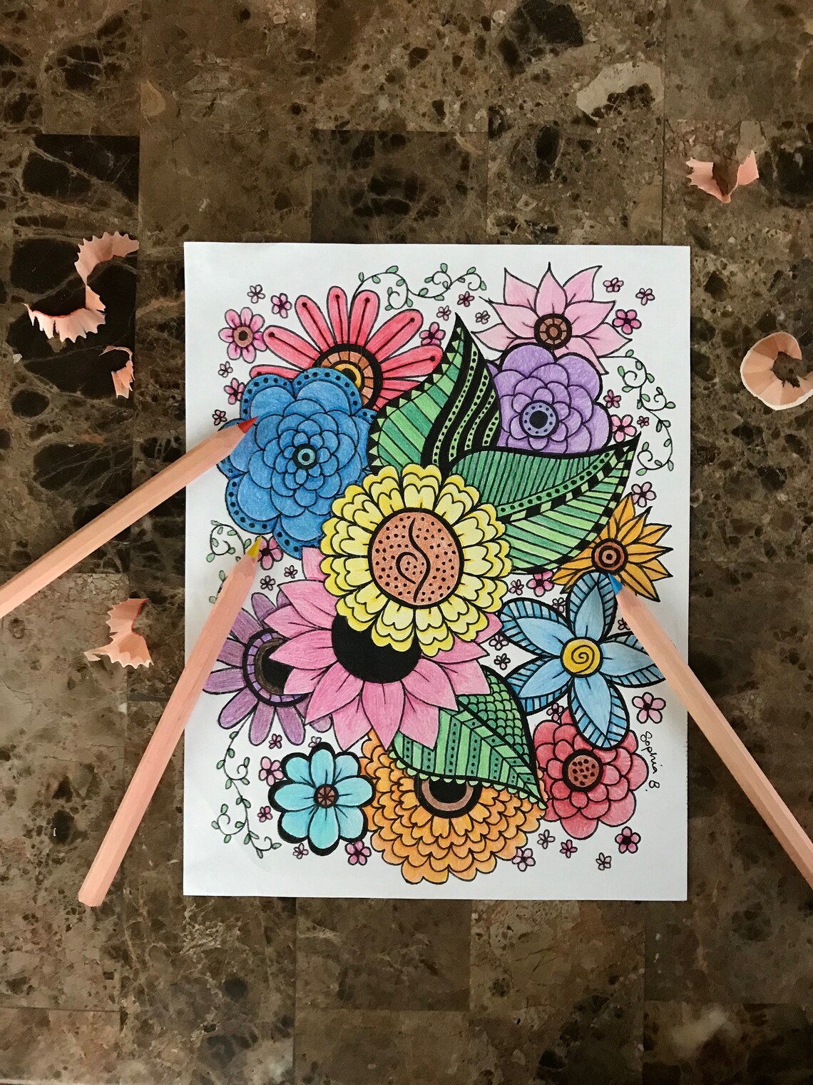 Eating Disorder Recovery Printable Adult Coloring Page - Etsy