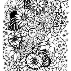 Hope Inspirational Printable Adult Coloring Page - Etsy