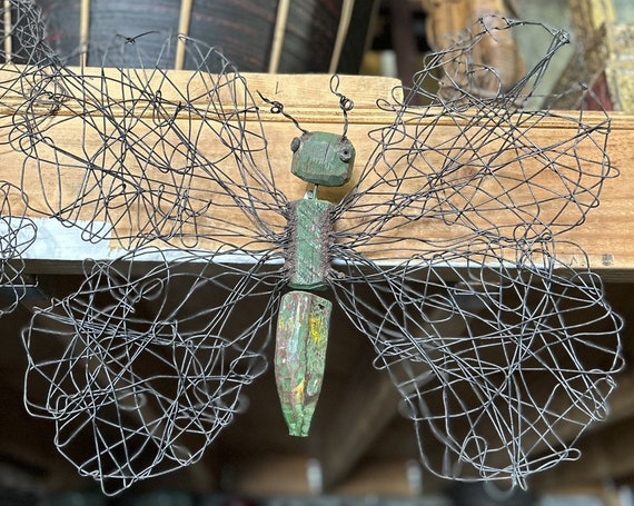 Garden Wire Butterflies Animal Plant Decoration | House Plant