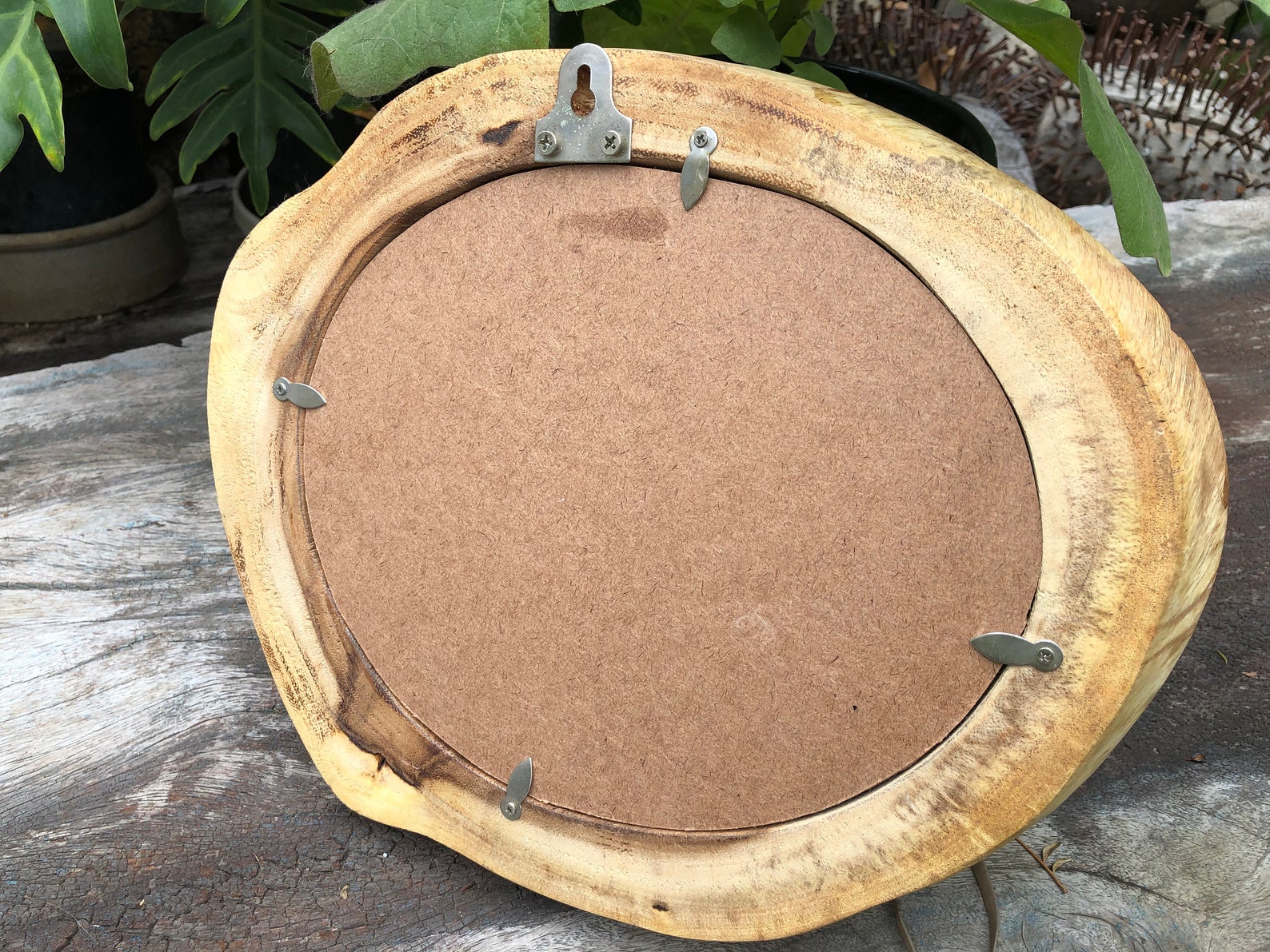 Mirror Wooden Frame Organic Shape - Etsy