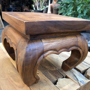 Opium Wooden Stand 15"x15"x10" - Etsy