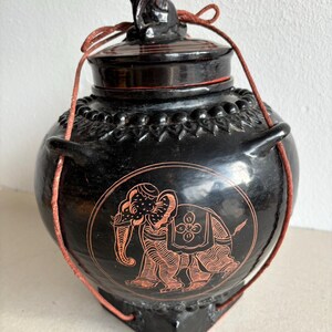 Vintage Burmese Pot - Etsy