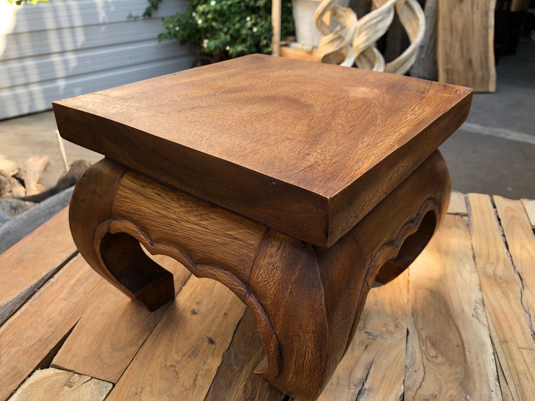 Opium Wooden Stand 15"x15"x10" - Etsy