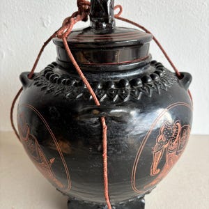 Vintage Burmese Pot - Etsy