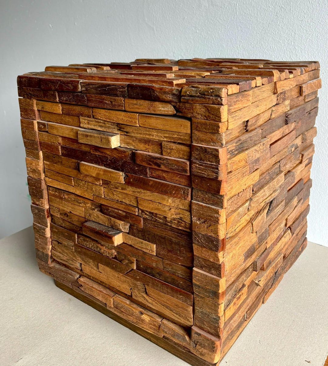 Reclaimed Teak Wood Patch Cabinet - Etsy
