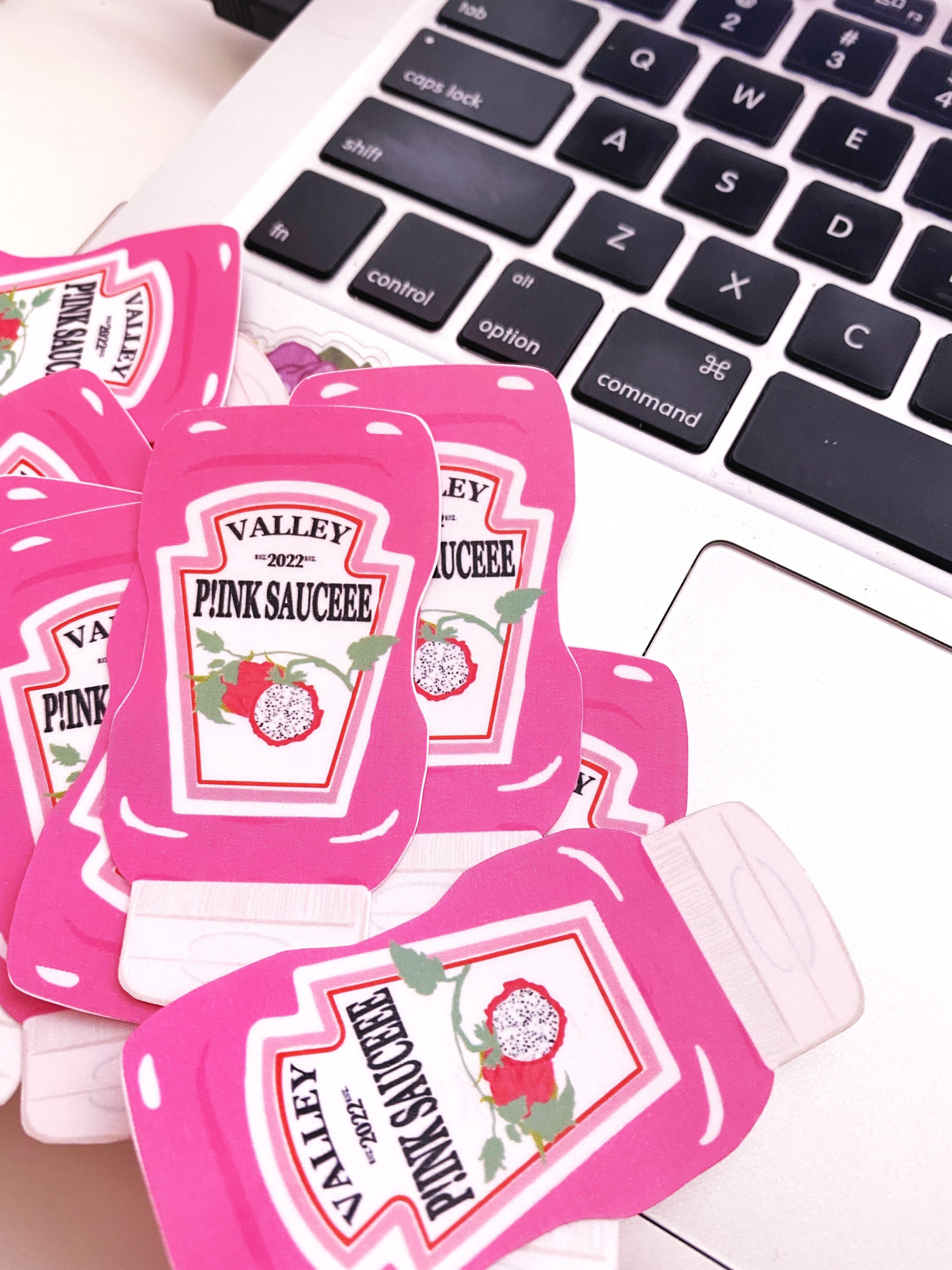 PINK Sauce Sticker Tik Tok Meme Sticker VSCO Sticker Hydro - Etsy