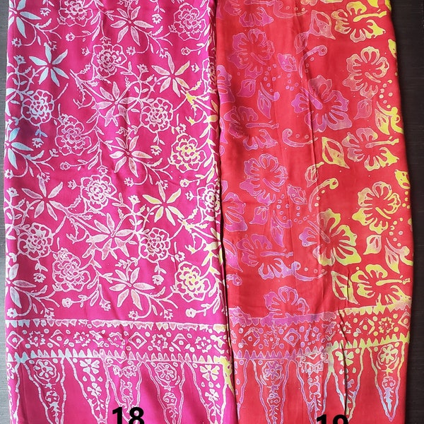 Batik Sarong - Etsy