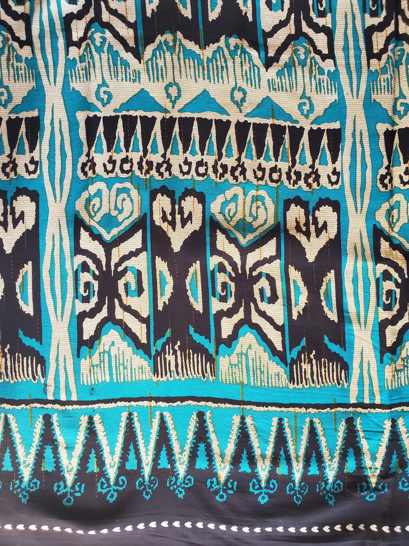 Borneo Batik Cotton Unique Batik Print Multiuse Fabric Craft Sewing ...