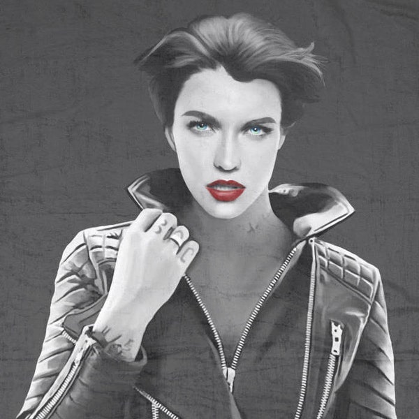 Rose Portrait - Etsy