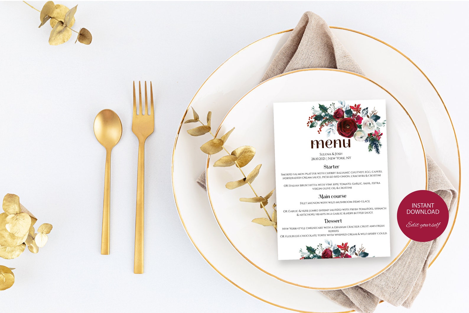 Editable Wedding Program Template Fully Editable Printable - Etsy