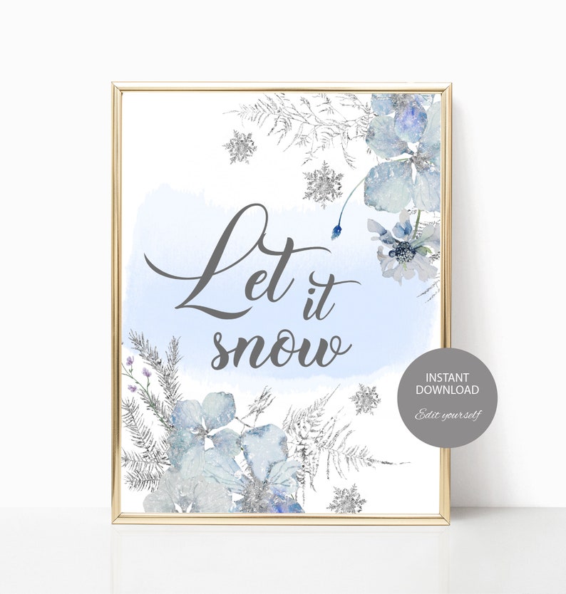 Table Number Template, Instant Download, Fully Editable Wedding Table ...