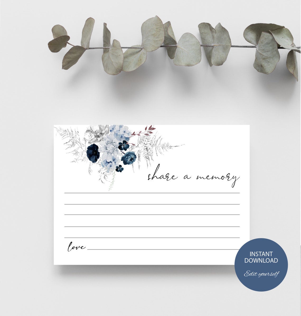 Table Number Template, Instant Download, Fully Editable Wedding Table ...