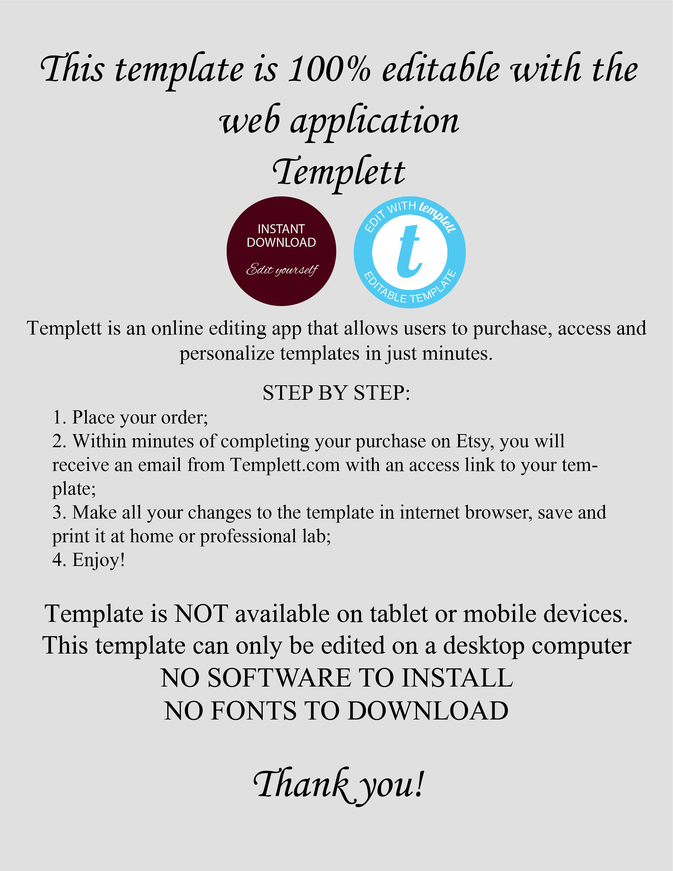 Table Number Template Instant Download Fully Editable - Etsy