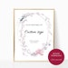 Delicate Custom Sign Template, Instant Download, Self-editable Custom ...