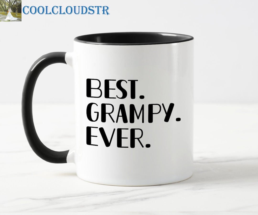 Grandpa Coffee Mugs, Best Grampy Ever, Funny Gift for Grandpa - Etsy