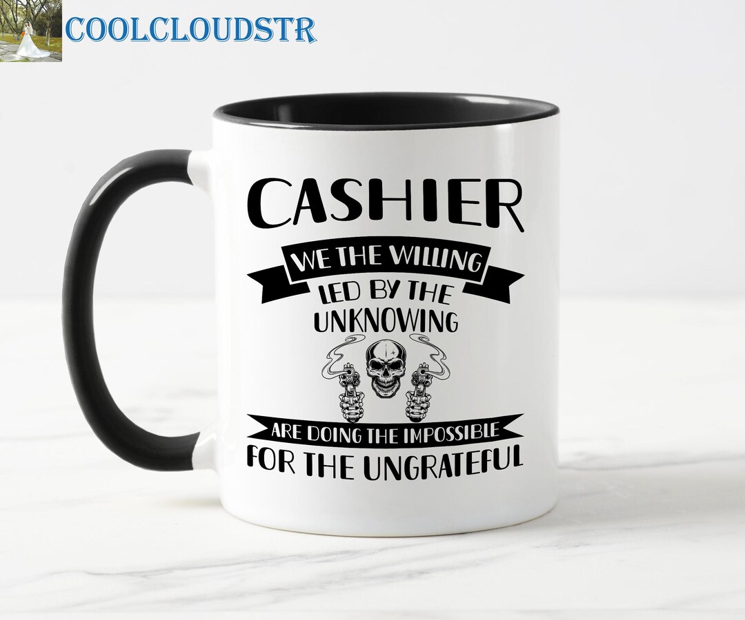 We the Willing Led by the Unknowing Coffee Mug, Funny Work Quote Mug ...