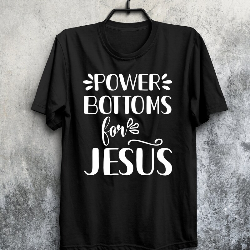 Power Bottom T Shirt - Etsy