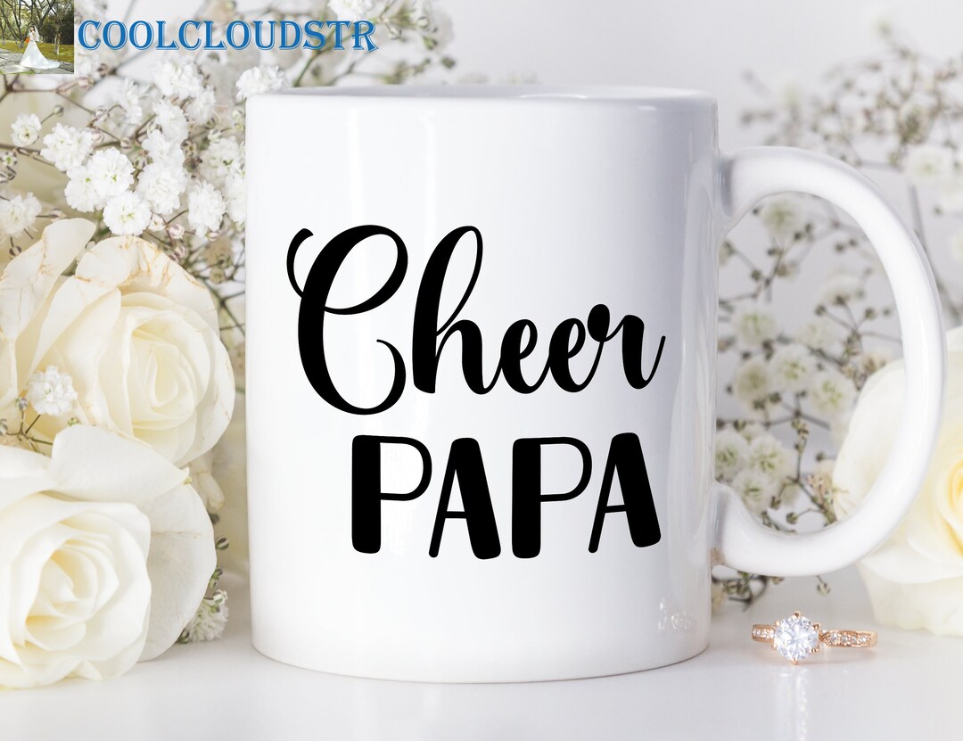 Cheer Grandpa Coffee Mugs Cheer Papa Cheerleading Grandpa - Etsy