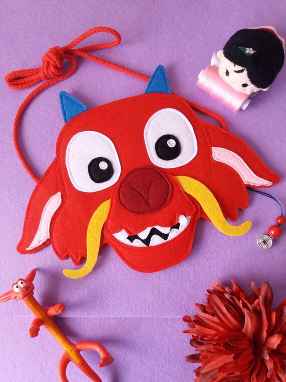 Mulan Mushu Purse Disney Disney Princess Mulan Purse Disney | Etsy