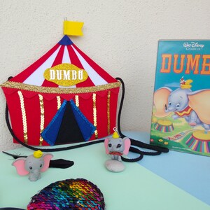 Dumbo Felt Purse Disney Dumbo Wallet Clutch Crossbody Bag - Etsy