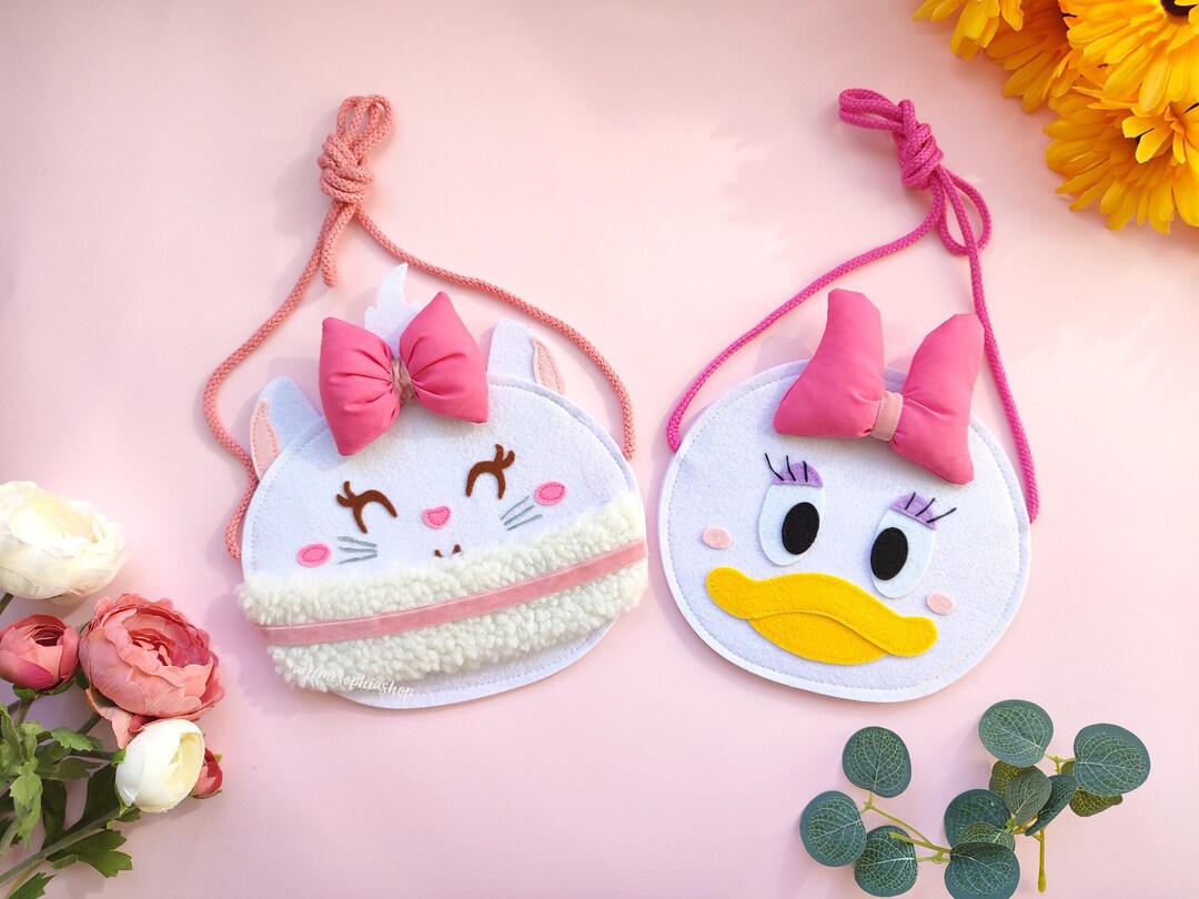 Marie Aristocats and Daisy Duck Munchlings Purse Disney, Disney Food ...